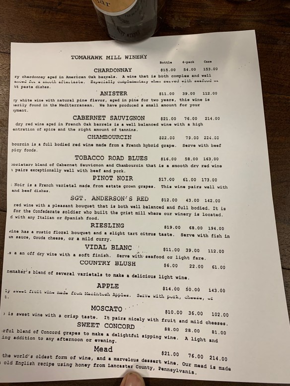 Tomahawk Mill Vineyard | Wine Trails and Wanderlust