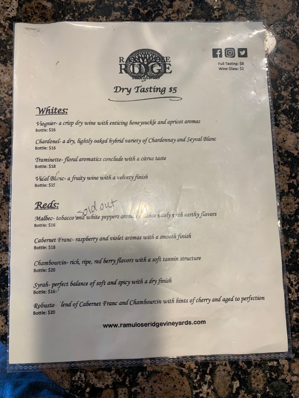 Ramulose Ridge Vineyards | Wine Trails and Wanderlust