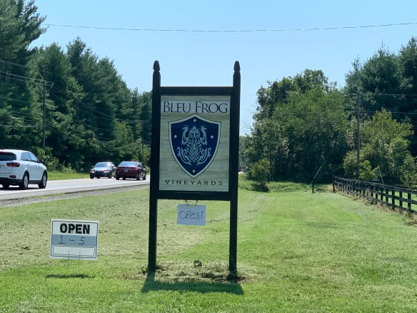 Bleu Frog Vineyards | Wine Trails and Wanderlust