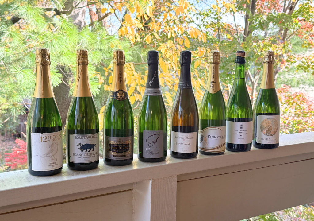 Virginia vs Champagne Blind Sparkling Showdown (2025) | Wine Trails and ...